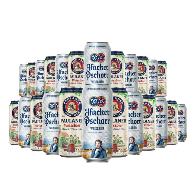 German Wheat Beer Weissbier Mixed Case - Paulaner - hacker Pschorr - 2 ...
