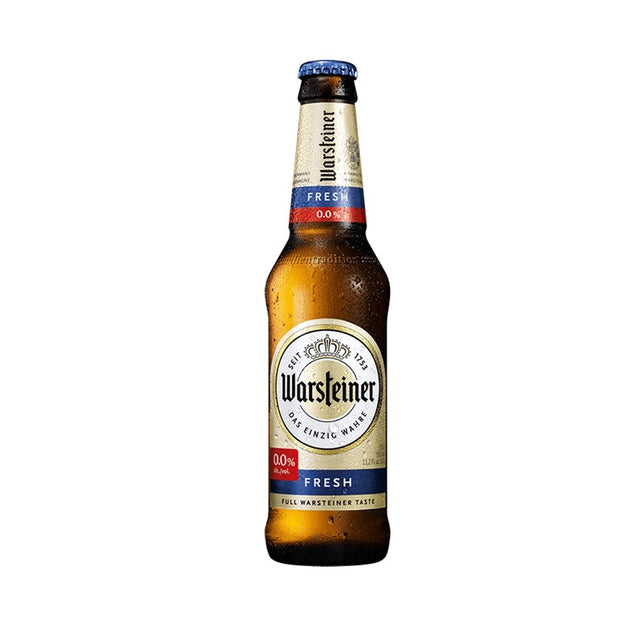 Warsteiner Fresh 0.1% 12 x 33cl Bottle | Dranken.co.uk