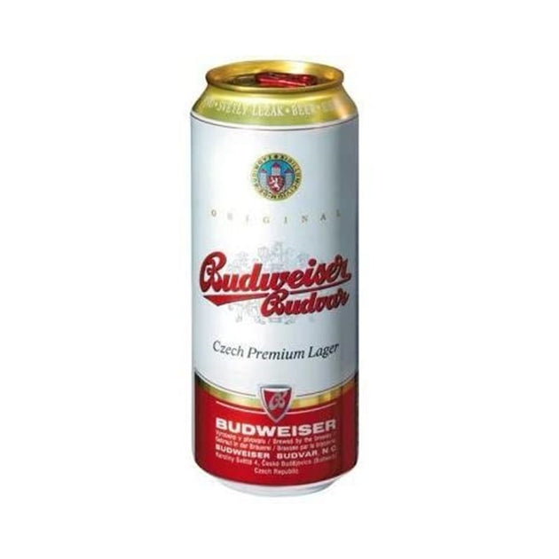 Budweiser Budvar Czech Pilsner 24 x 500ml | Dranken.co.uk